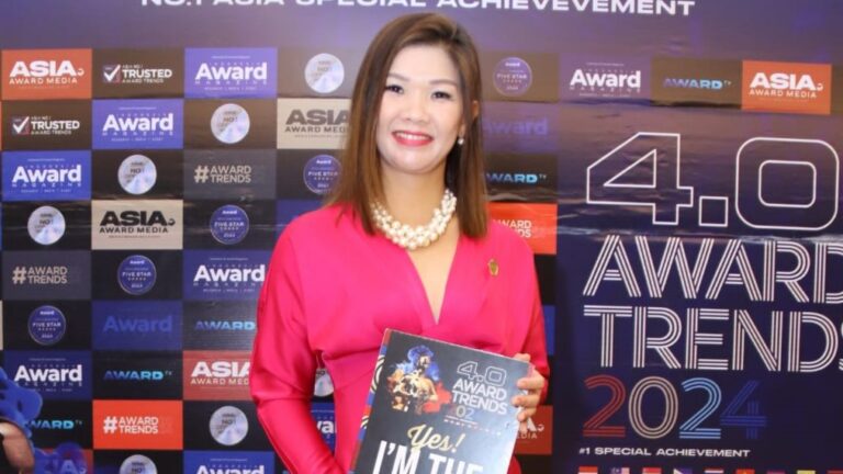 Jenna Wang of HAL Empire Sdn Bhd Honored with Asia Excellence Choice Award 2024 in Jakarta ...